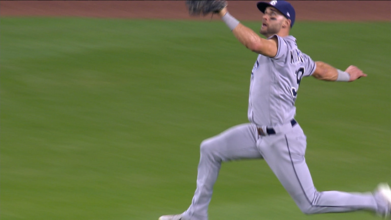 TB@MIA: Kiermaier races to make a leaping catch | 05/14/2019 | Tampa ...