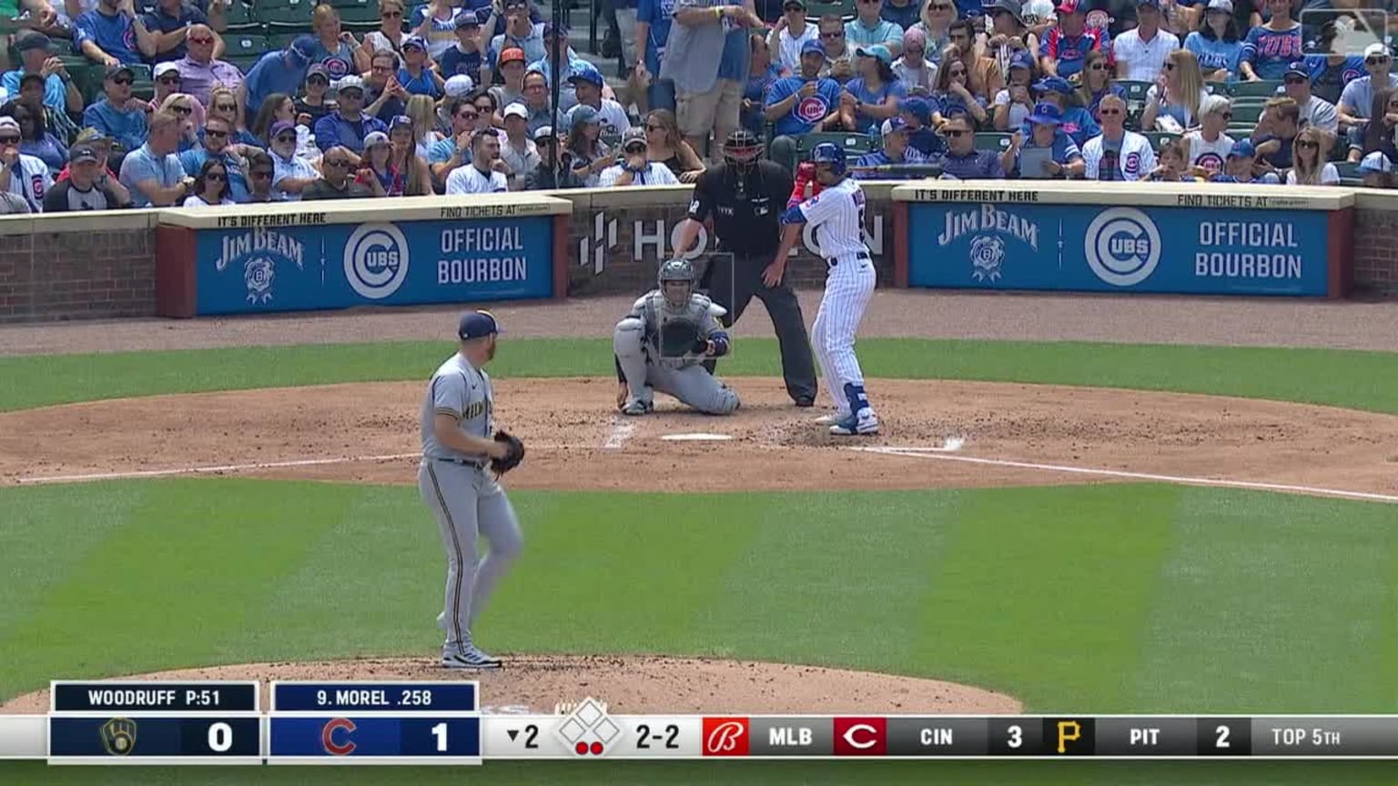 Woodruff whiffs five, allows two runs in outing | 08/21/2022 ...
