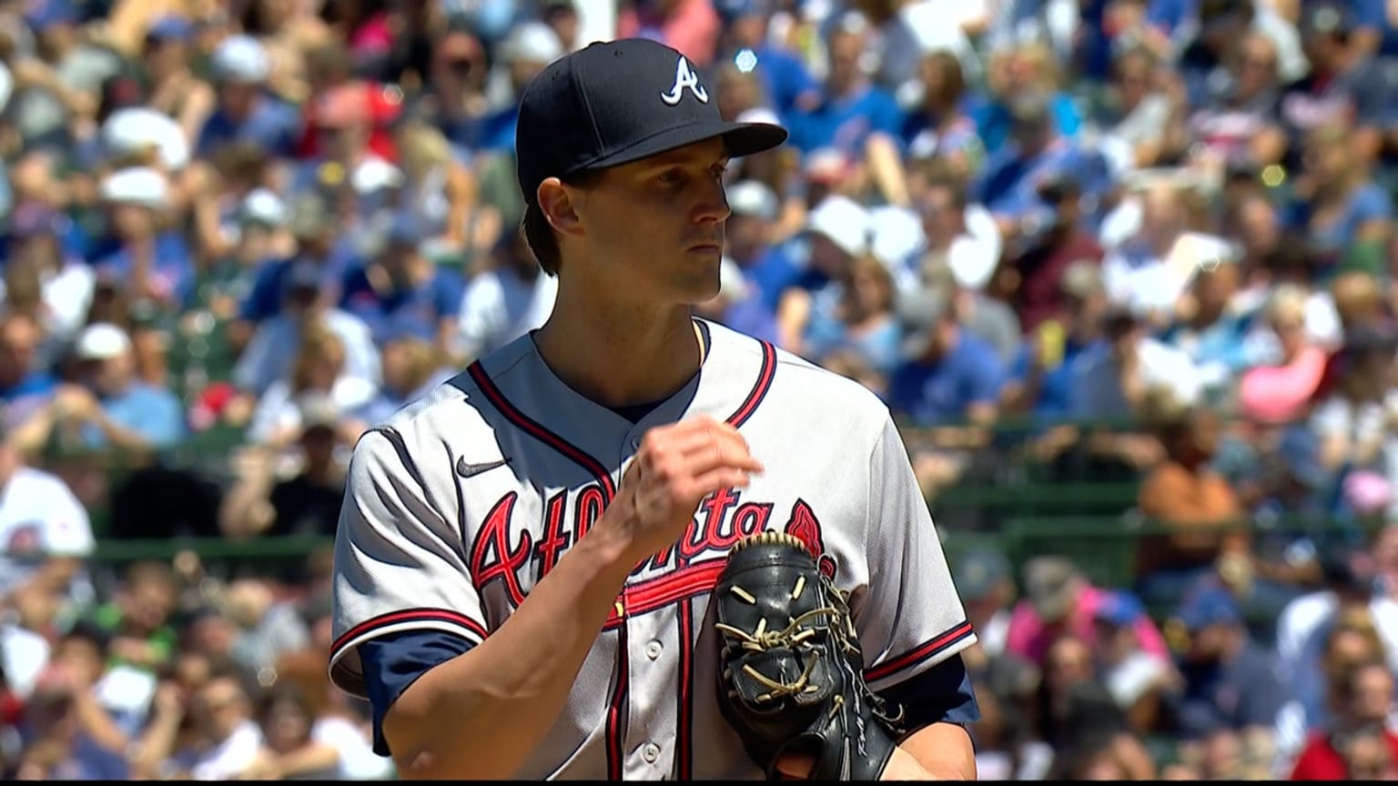 Kyle Wright goes six innings, striking out eight Cubs | 06/18/2022 ...