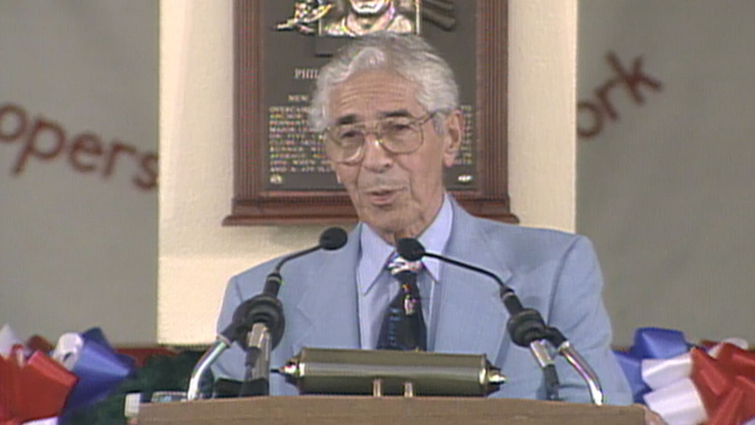 Phil Rizzuto inducted into the Baseball Hall of Fame | 07/31/1994 | St ...
