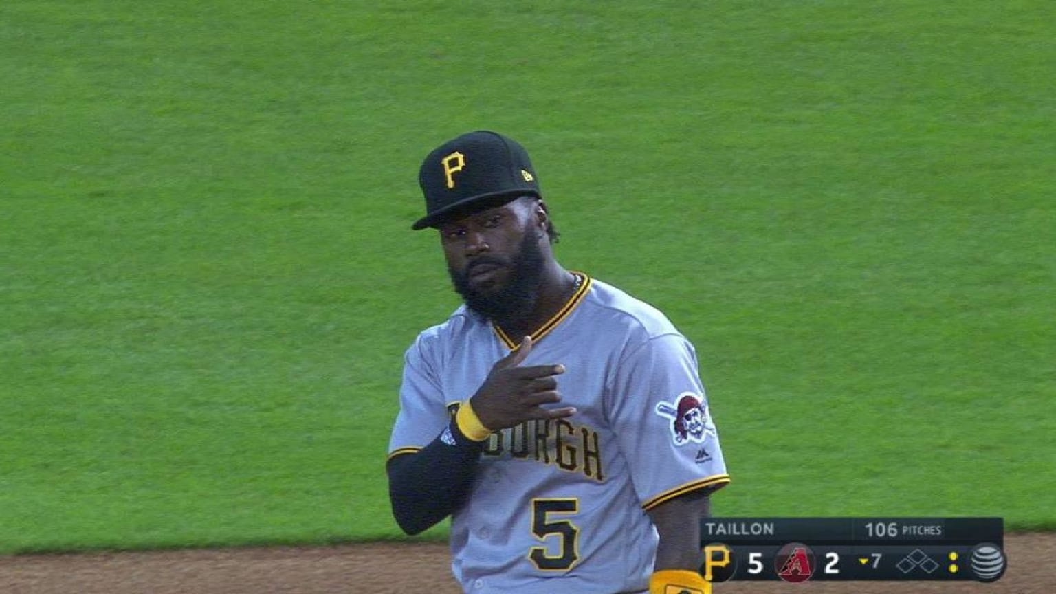 Harrison doubles up Mathis | 06/13/2018 | Pittsburgh Pirates