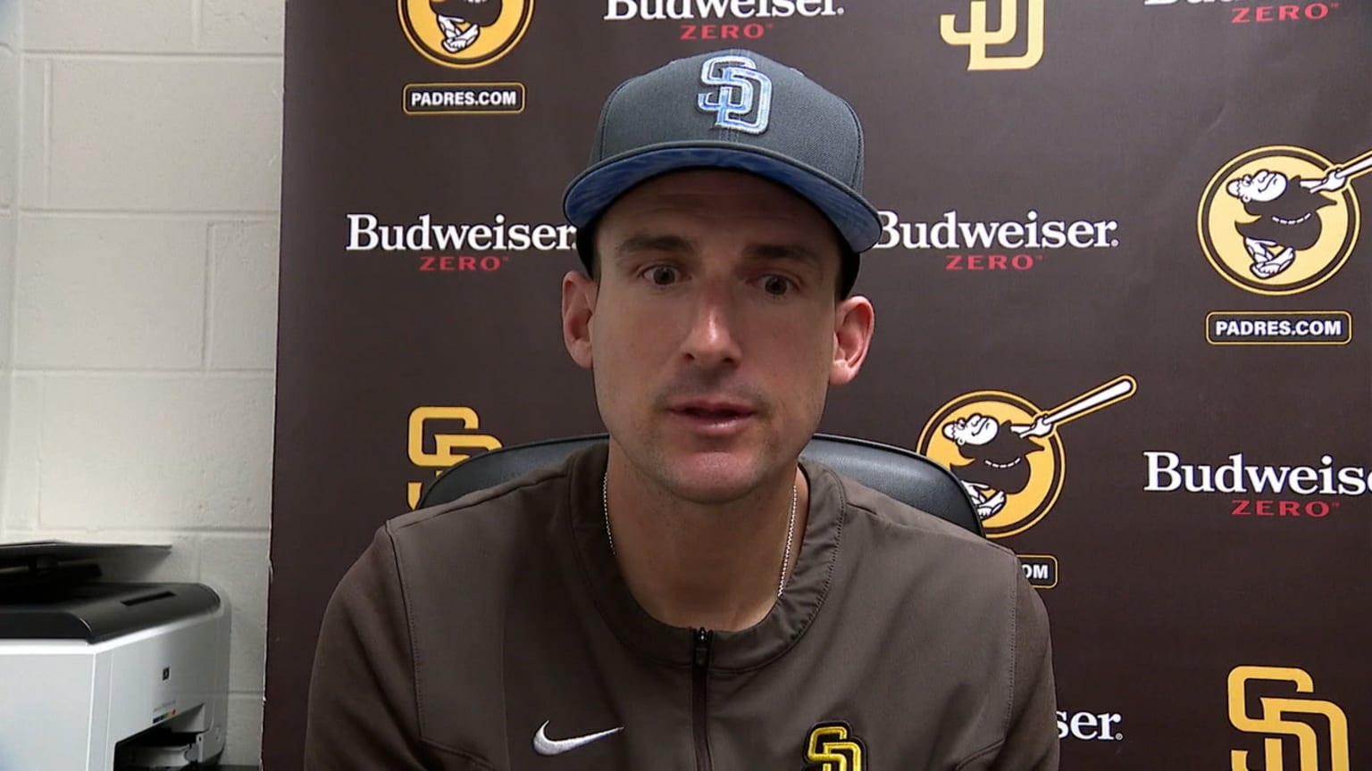 Ryan Flaherty discusses Manny Machado's injury | 06/19/2022 | San Diego ...