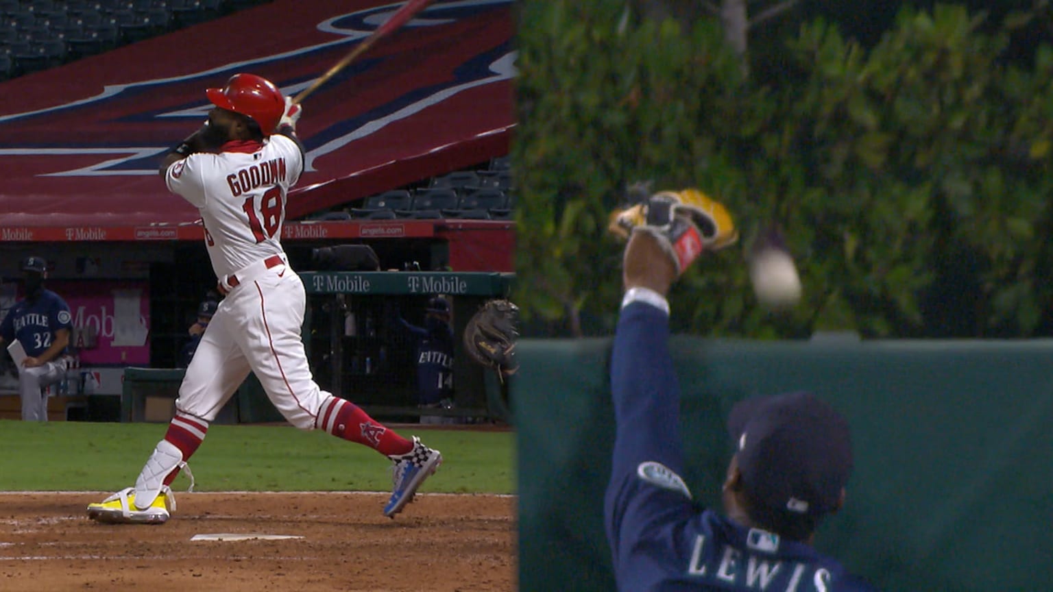 Brian Goodwin se vuela la barda del jardín central | 29/07/2020 | Los ...