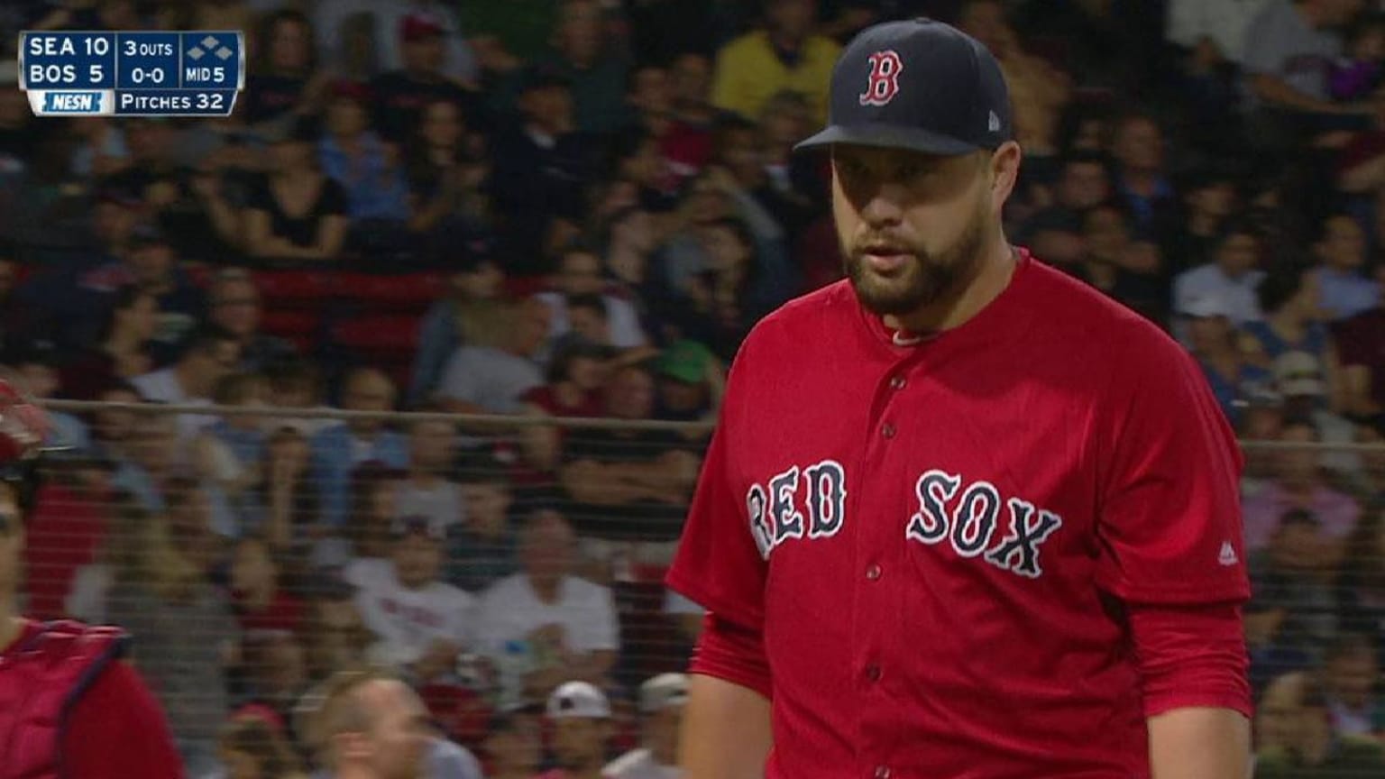 Johnson strands the bases loaded | 06/22/2018 | Boston Red Sox