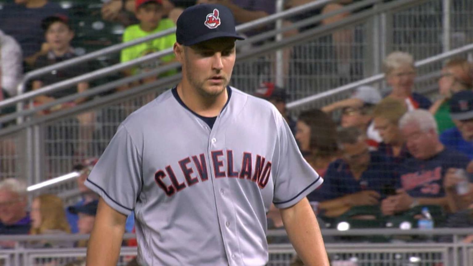 Bauer fans three over 6 1/3 | 07/31/2018 | Cleveland Guardians