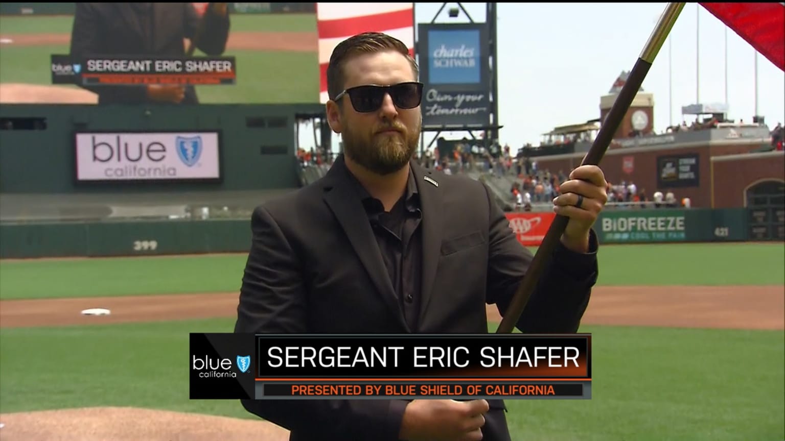 Military Salute / Blue Shield of CA | 07/07/2019 | Philadelphia Phillies