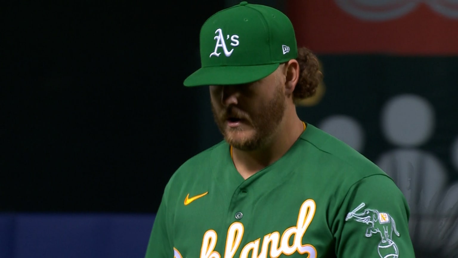 Cole Irvin whiffs eight Rangers | 07/22/2022 | Athletics