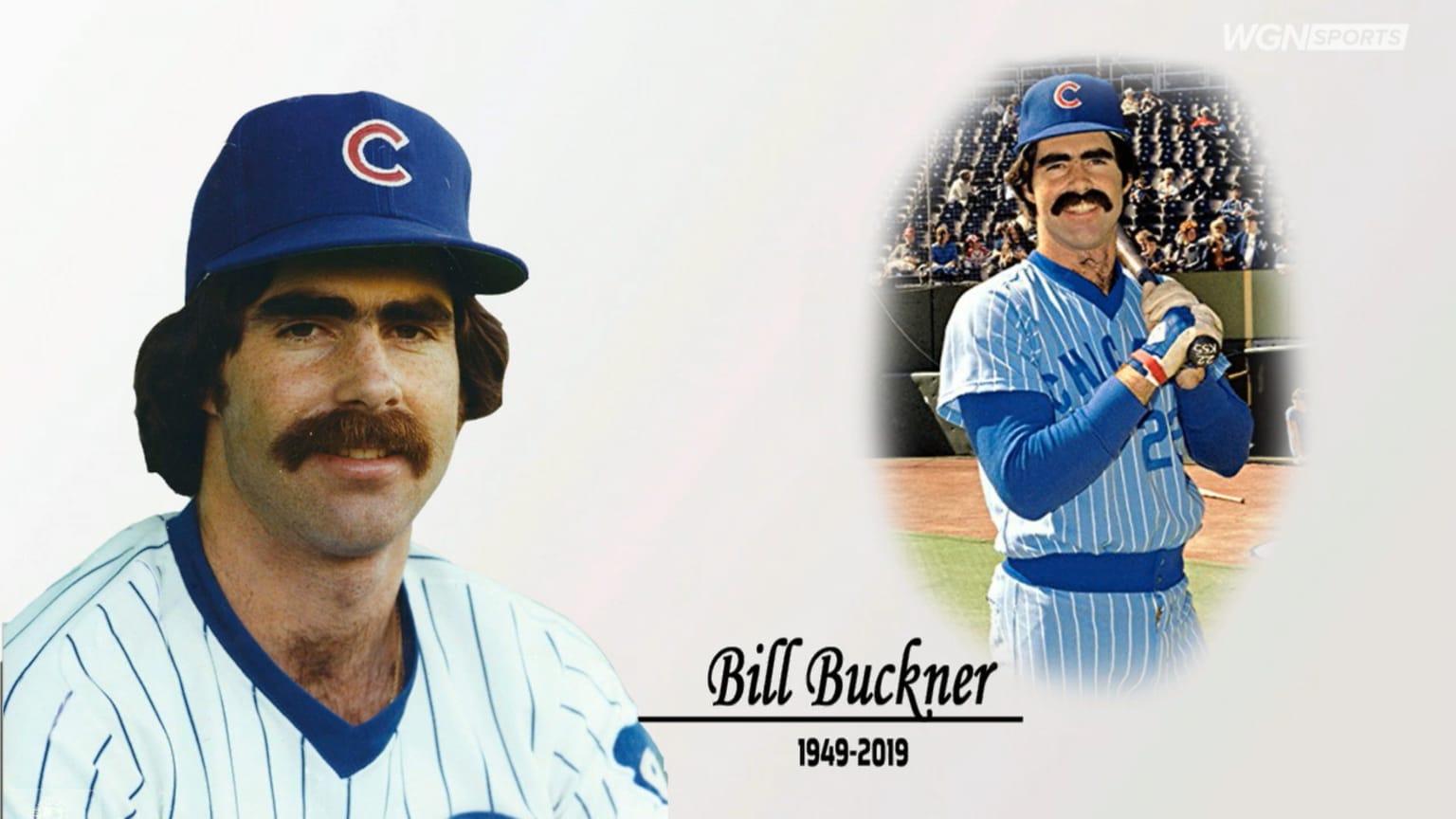 CHC@HOU: Cubs broadcast on Bill Buckner's passing | 05/27/2019 ...