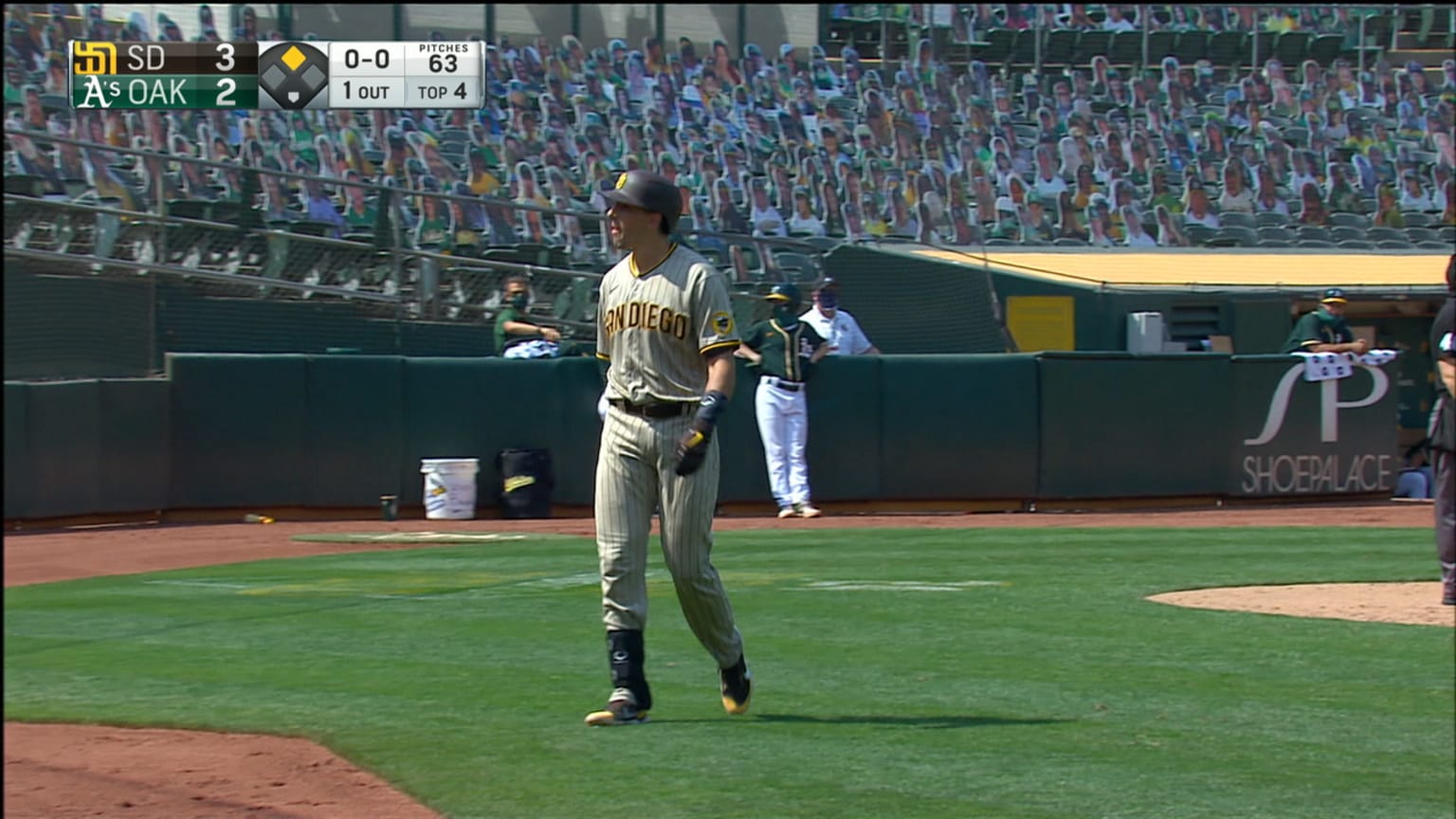 Mike Fiers strikes out Jason Castro | 09/06/2020 | Athletics