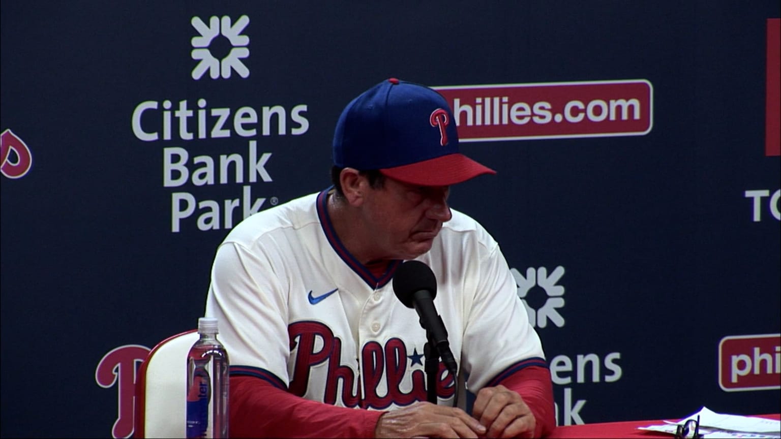 Rob Thomson discusses the bullpen in 10-9 loss | 08/21/2022 ...