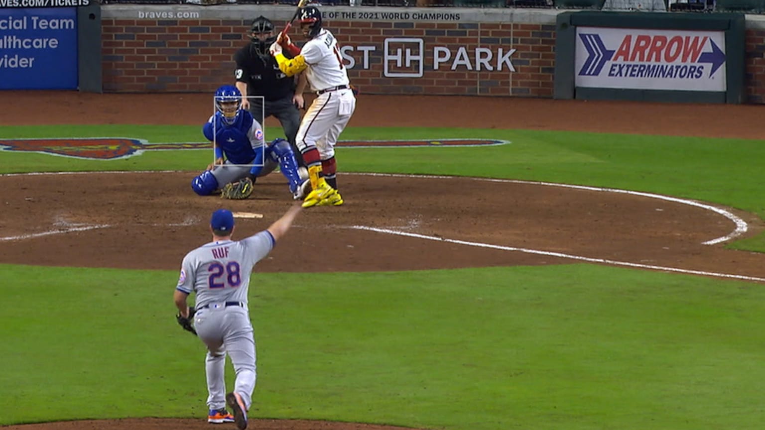 Darin Ruf allows only one hit over two innings | 08/15/2022 | New York Mets