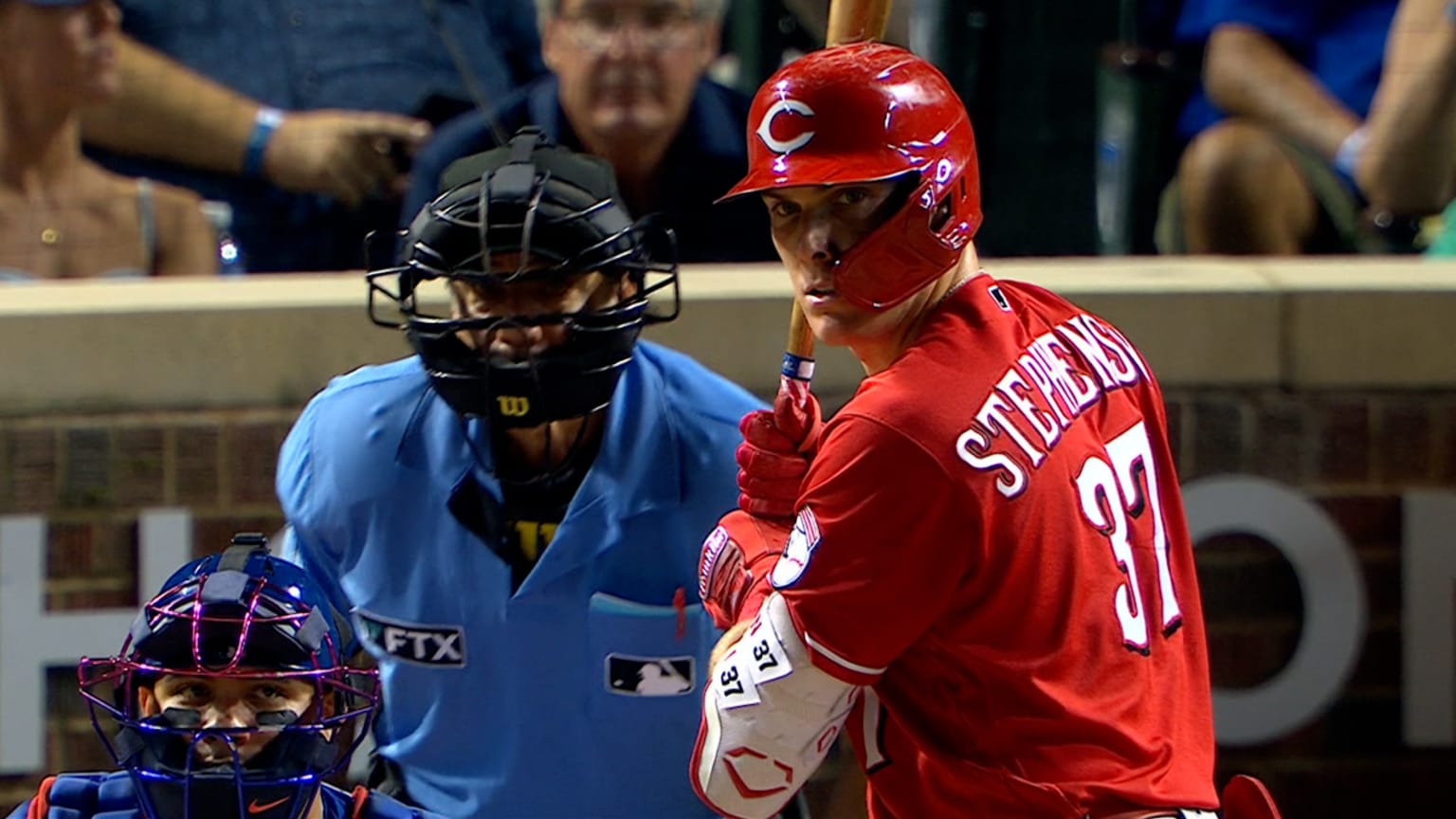 Stephenson hits a fielder's choice to score Winker | 07/26/2021 ...