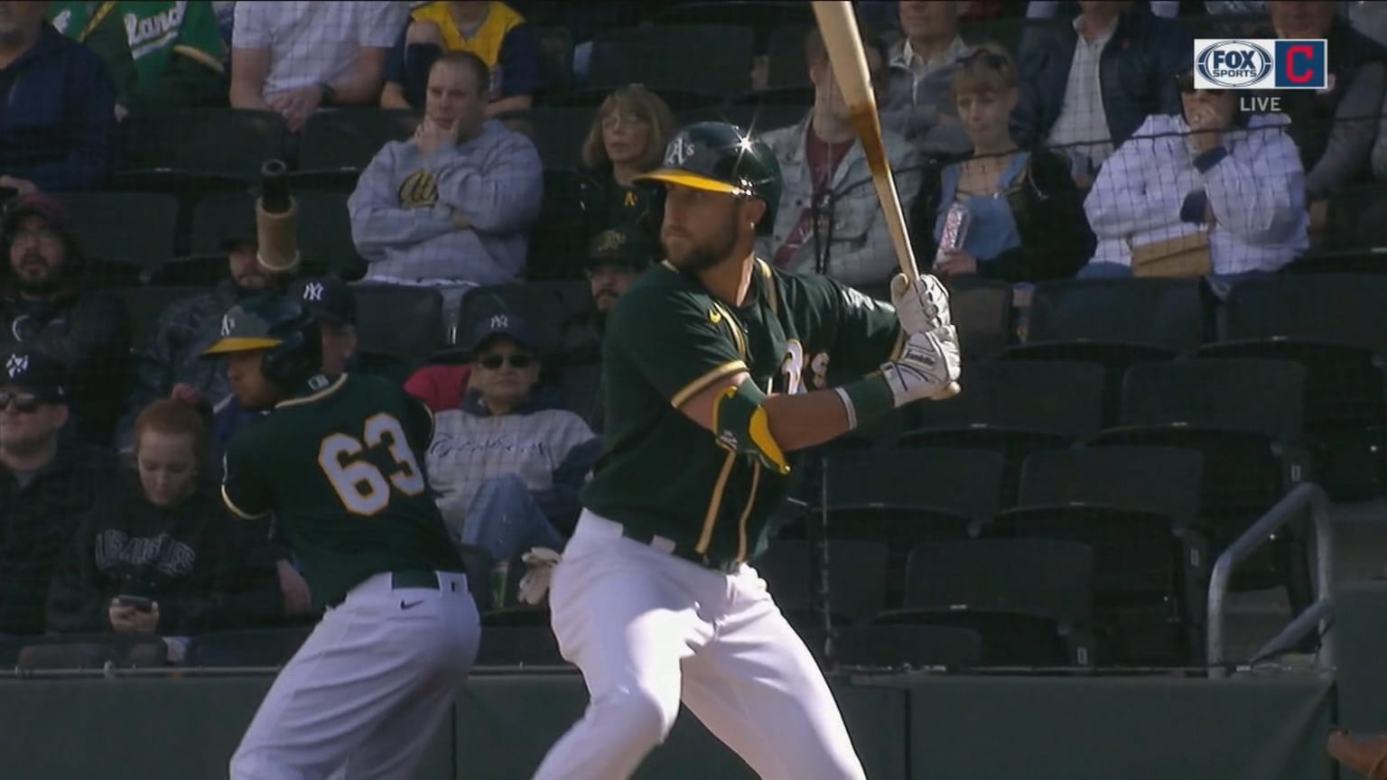 Dustin Fowler clears the bases with a double to left | 03/01/2020 ...