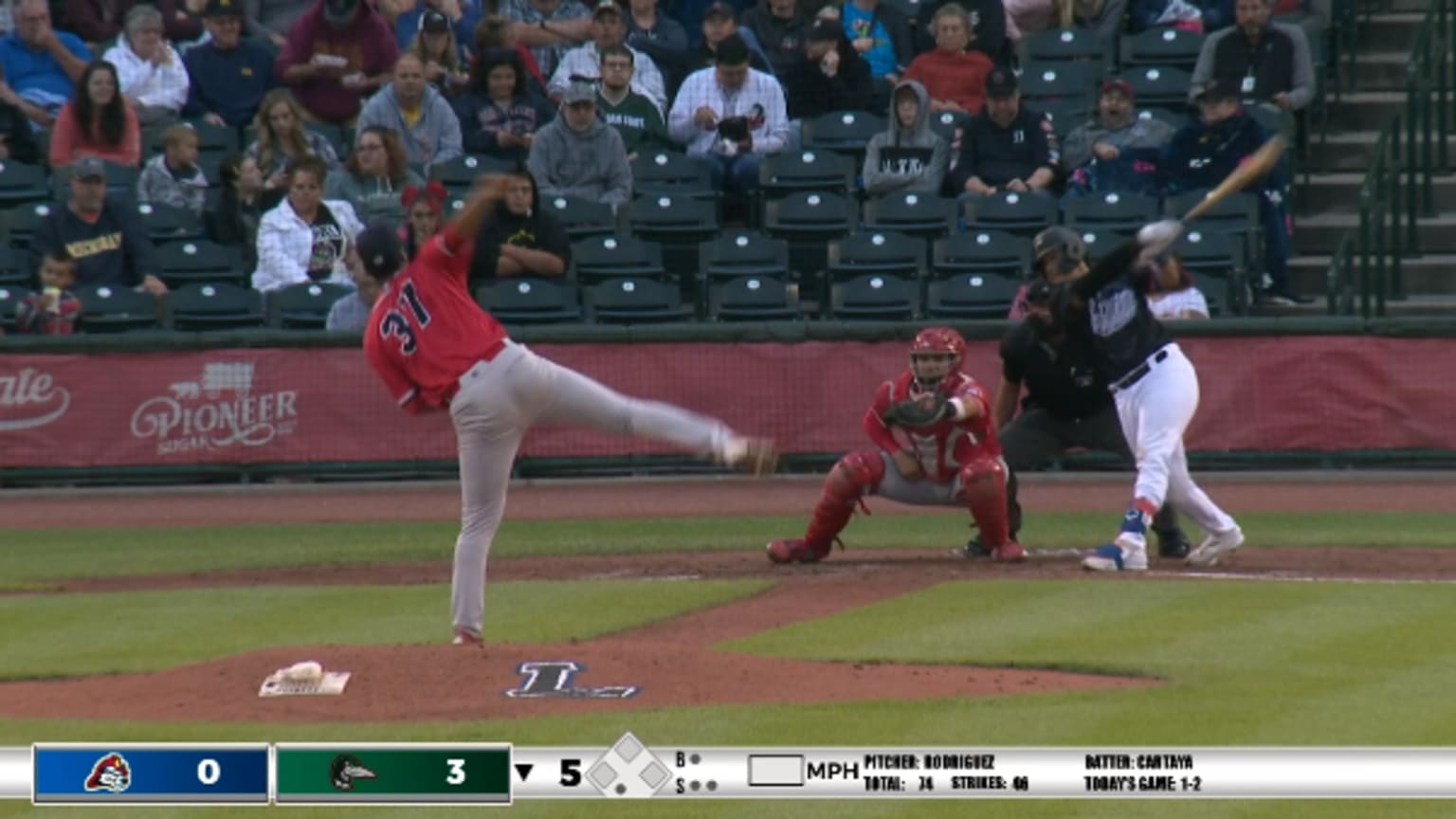 Diego Cartaya swats 11th home run for Loons | 08/14/2022 | Los Angeles ...