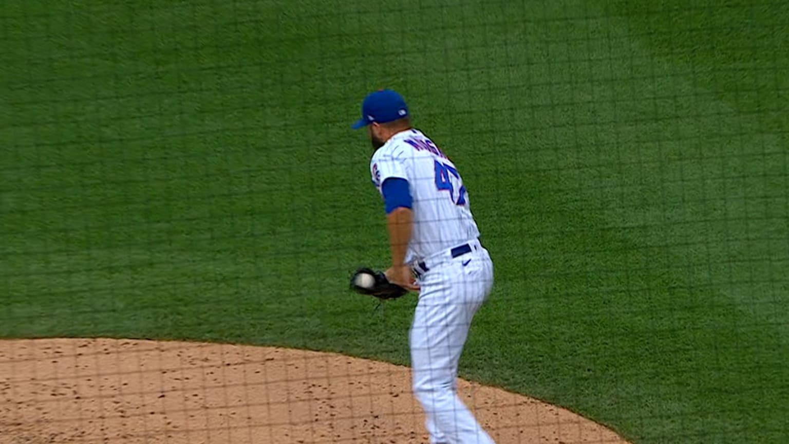 Adam Morgan calmly snags a comebacker in the 5th | 08/21/2021 | Chicago ...