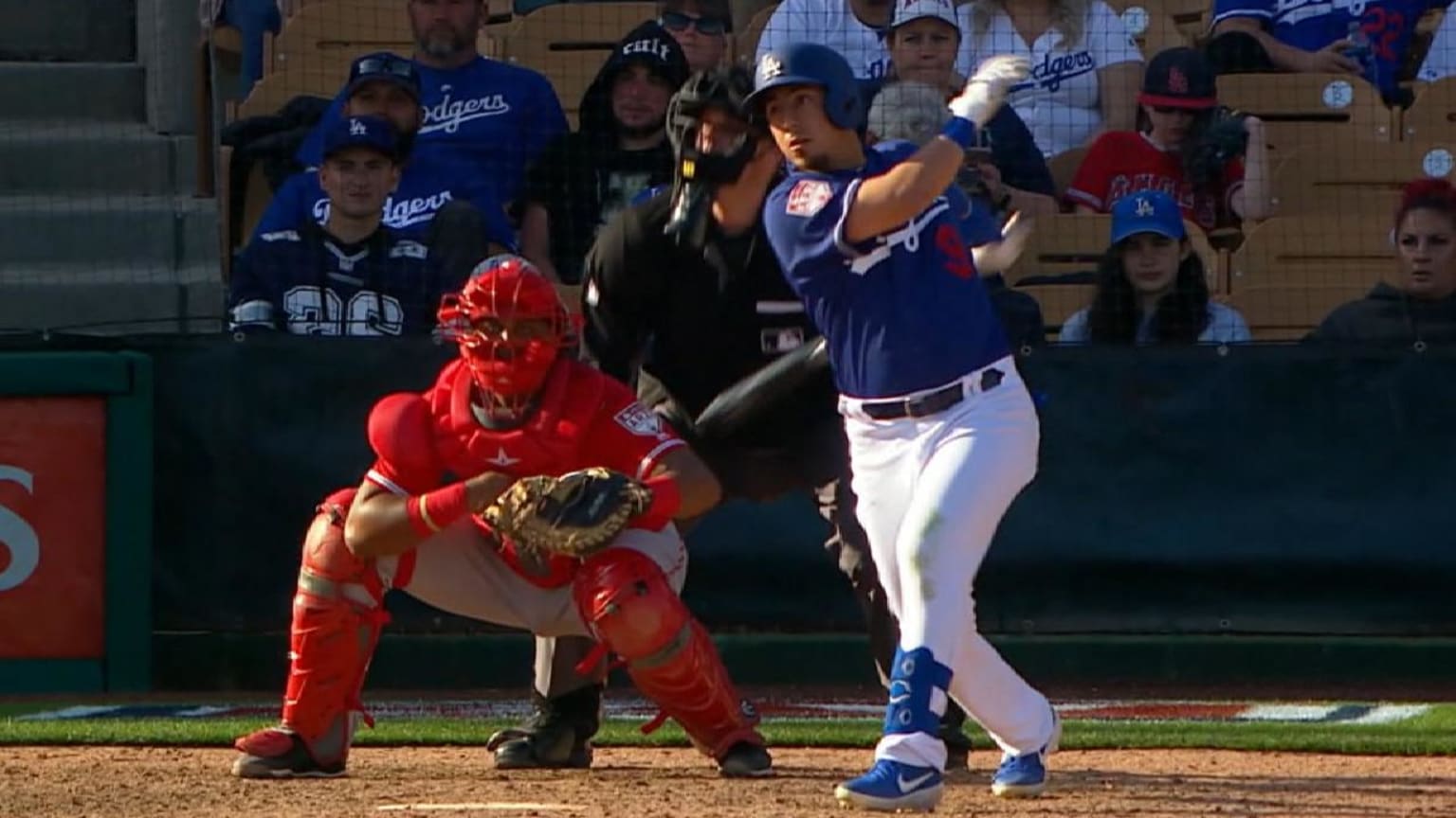 LAA@LAD: Castro plates 2 on a double to right field | 02/24/2019 | Los ...