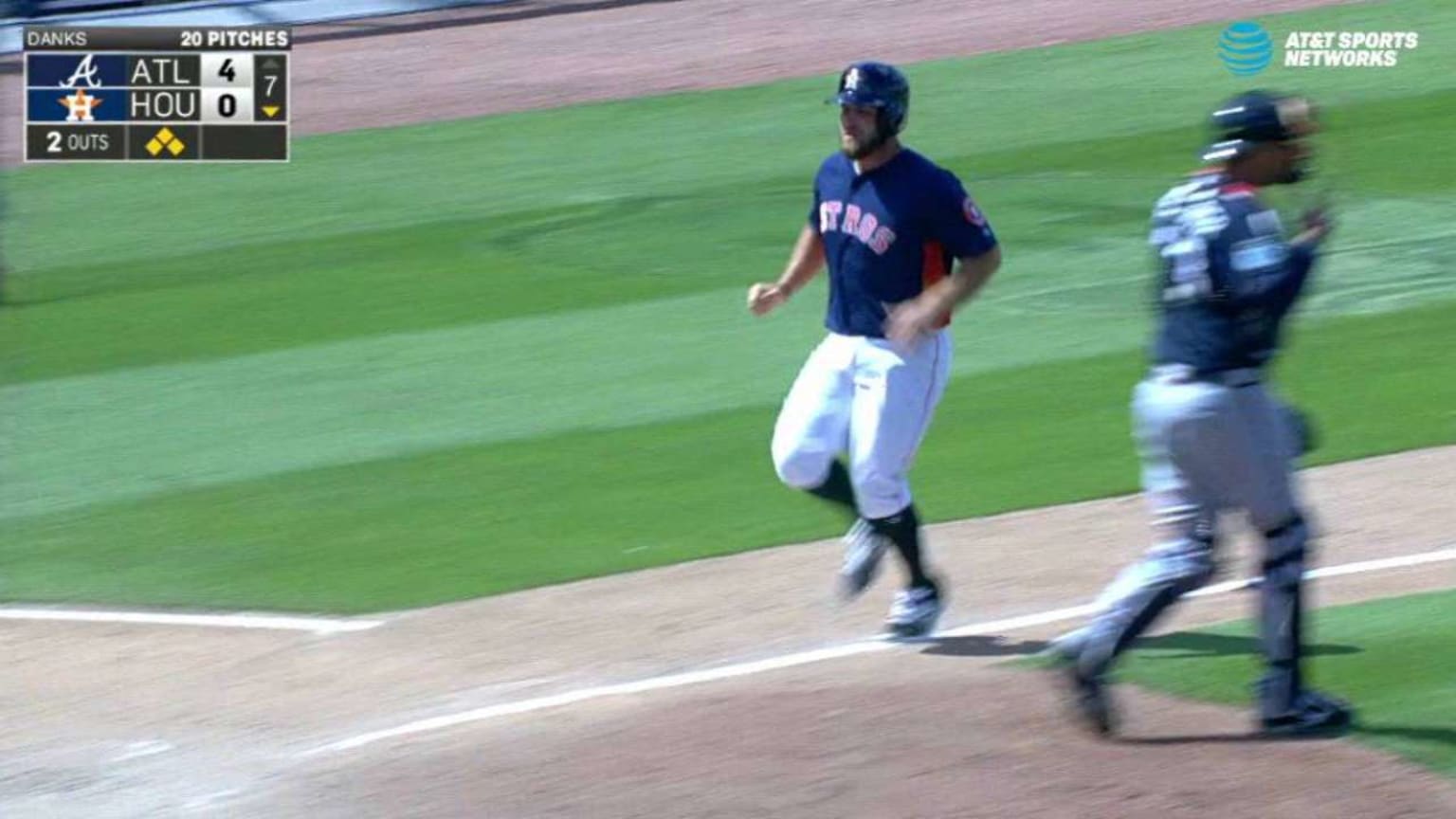 Fisher's sacrifice fly | 03/17/2017 | MLB.com