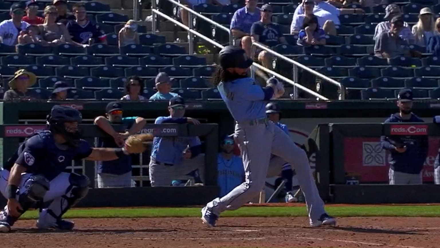 Hamilton rips an extra-base hit to put Seattle ahead | 03/24/2022 ...