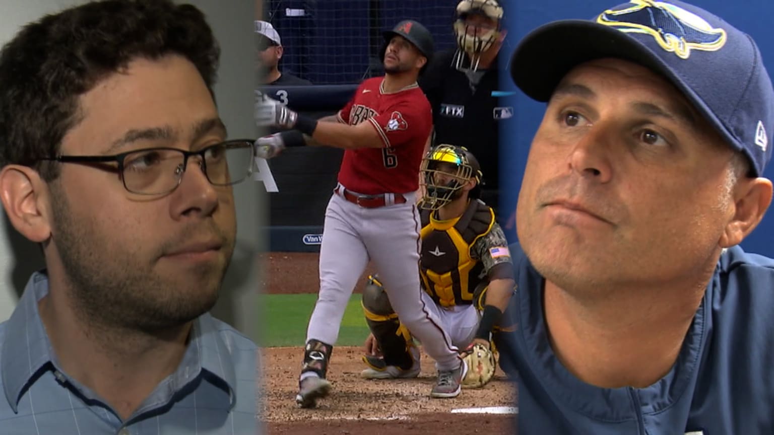 David Peralta, Kevin Cash and Peter Bendix on trade | 07/31/2022 ...