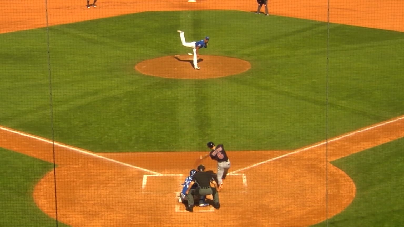 Mike Freeman plates two with a single to right field | 02/23/2020 ...