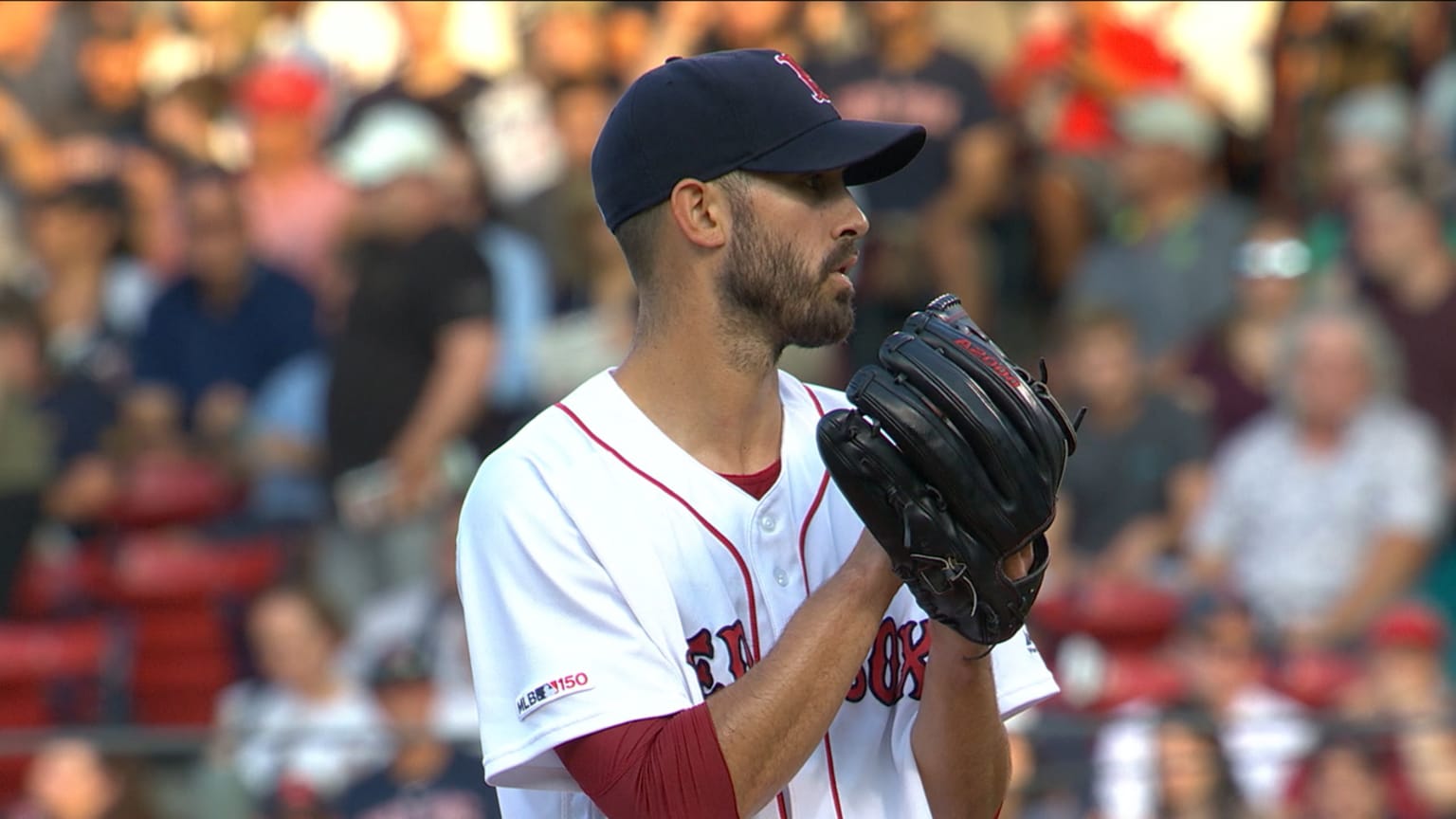 NYY@BOS: Porcello strikes out 5 across 6 innings | 07/25/2019 | Boston ...