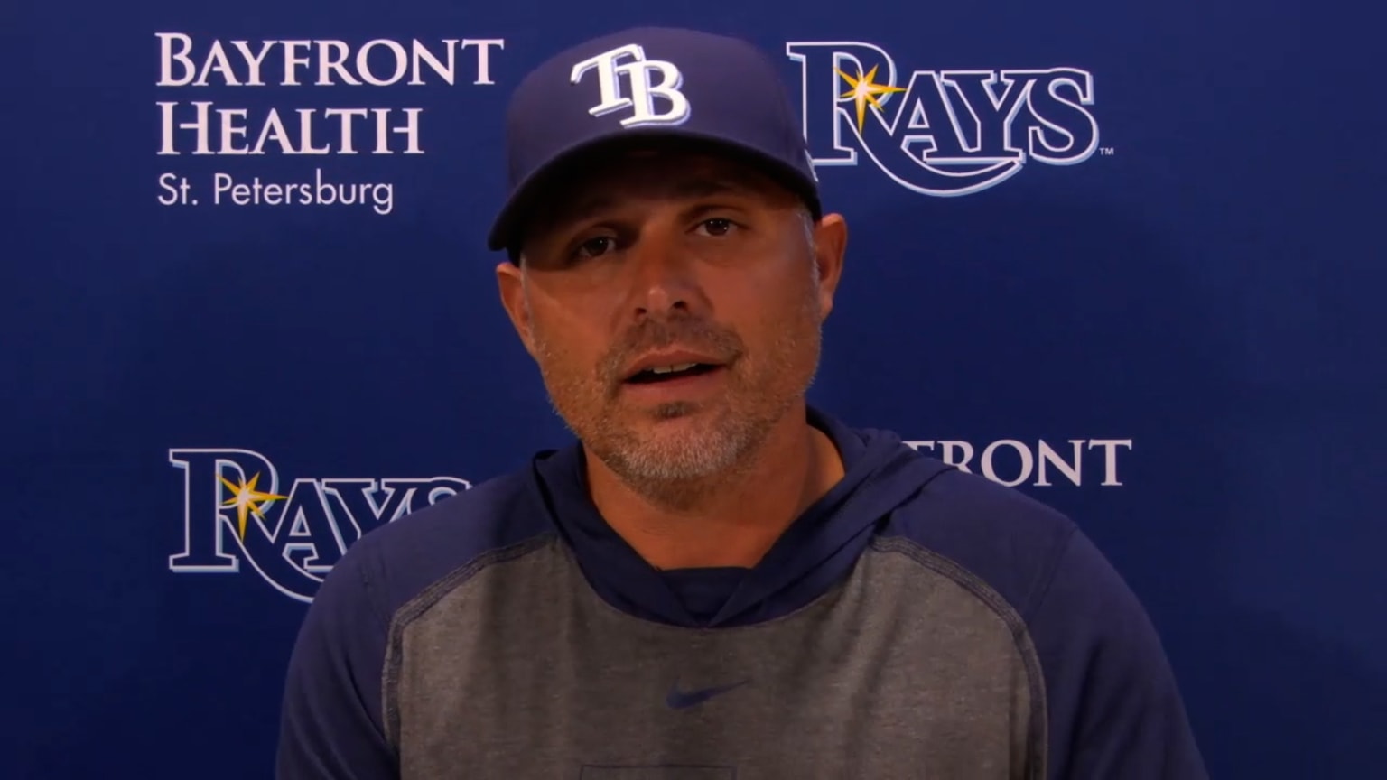 Kevin Cash discusses Randy Arozarena, Rich Hill | 05/13/2021 | New York ...