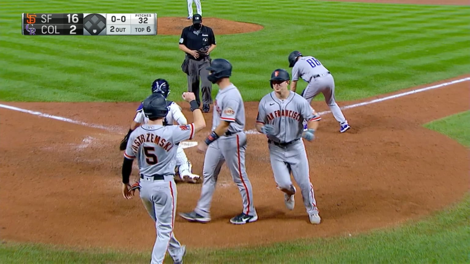 Alex Dickerson drills third home run of the game | 09/01/2020 | San ...