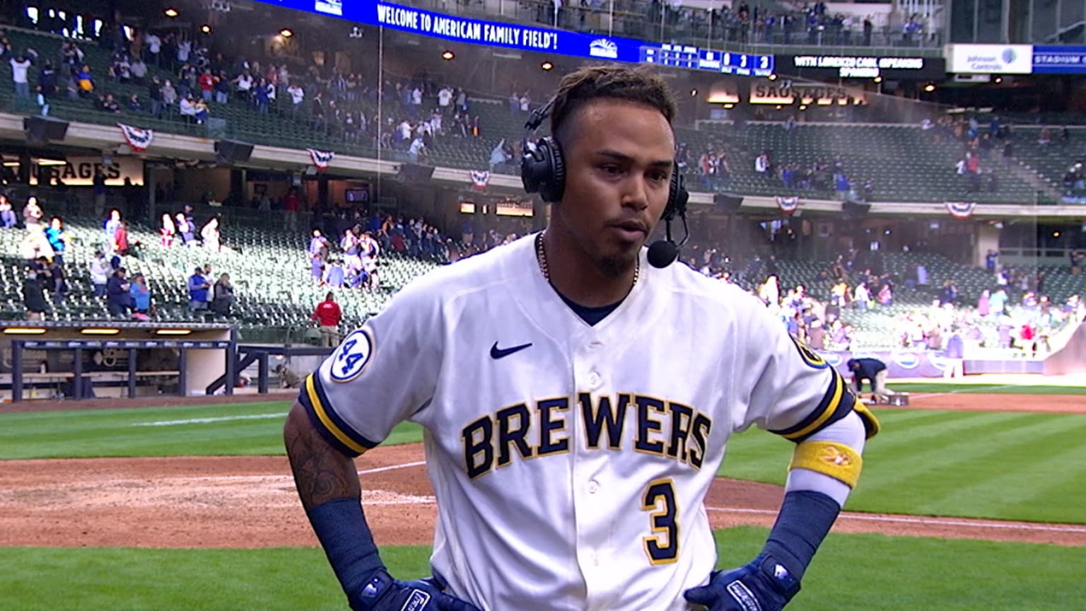 Arcia shares his reaction to being part of the win | 04/01/2021 ...
