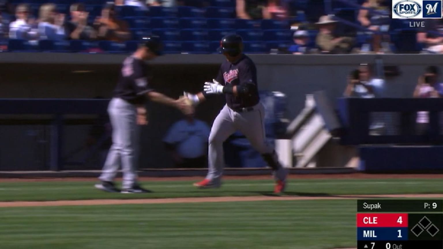 CLE@MIL: Chu hits two solo shots vs. Brewers | 02/27/2019 | Cleveland ...