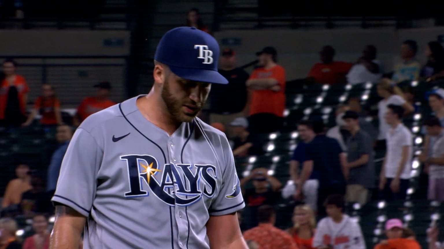 Colin Poche keeps game tied in the 9th inning | 07/27/2022 | Tampa Bay Rays