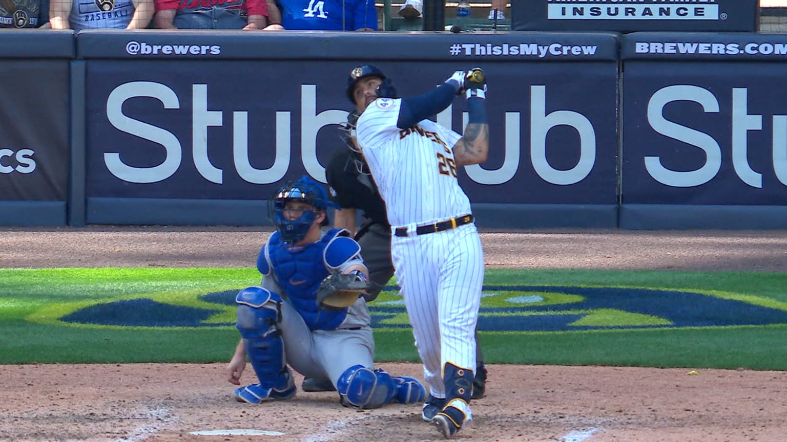 Jacob Nottingham's two-run homer | 05/02/2021 | Milwaukee Brewers