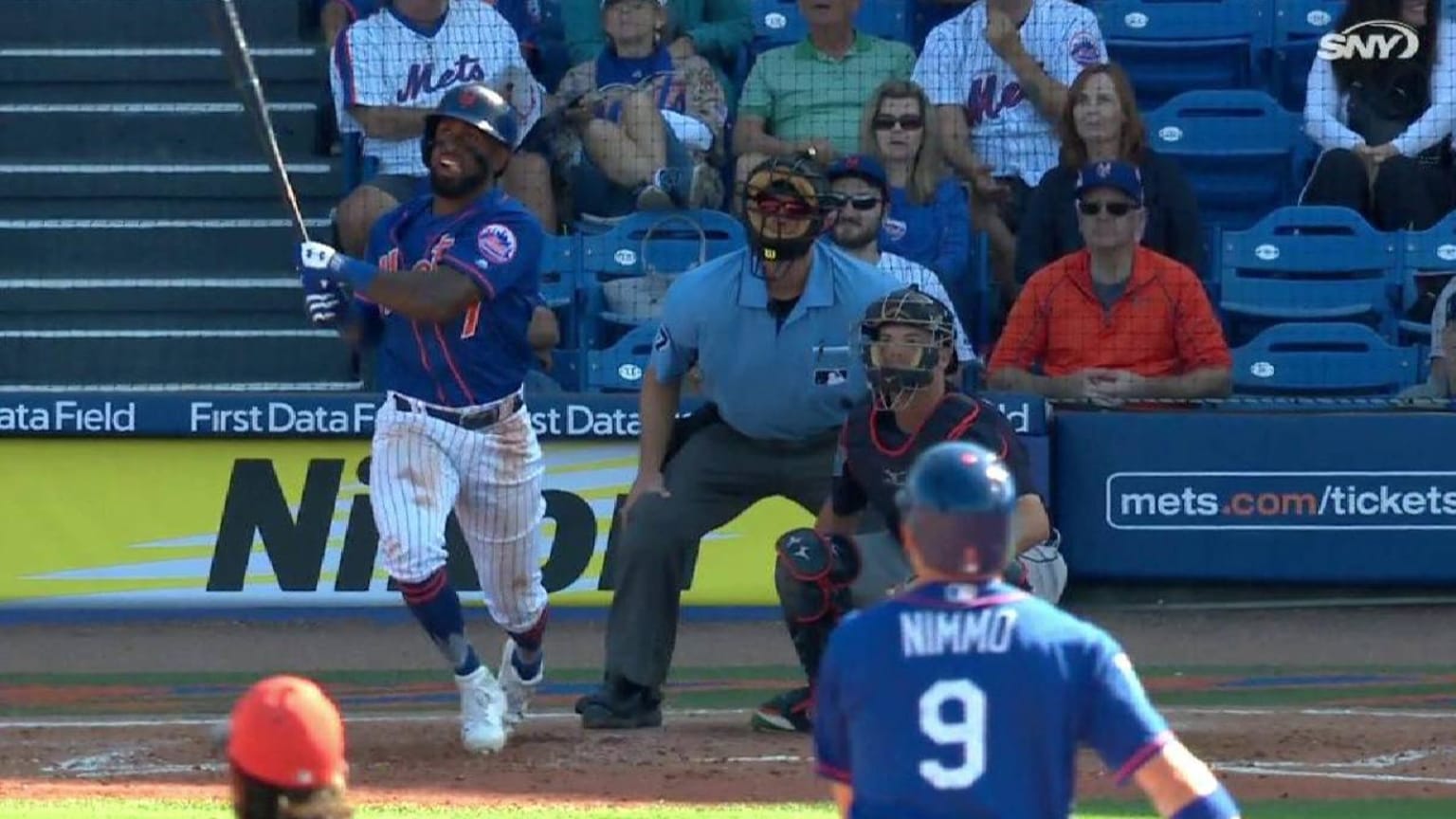 DET@NYM: Reyes adds to lead with two-run double | 03/05/2018 | New York ...