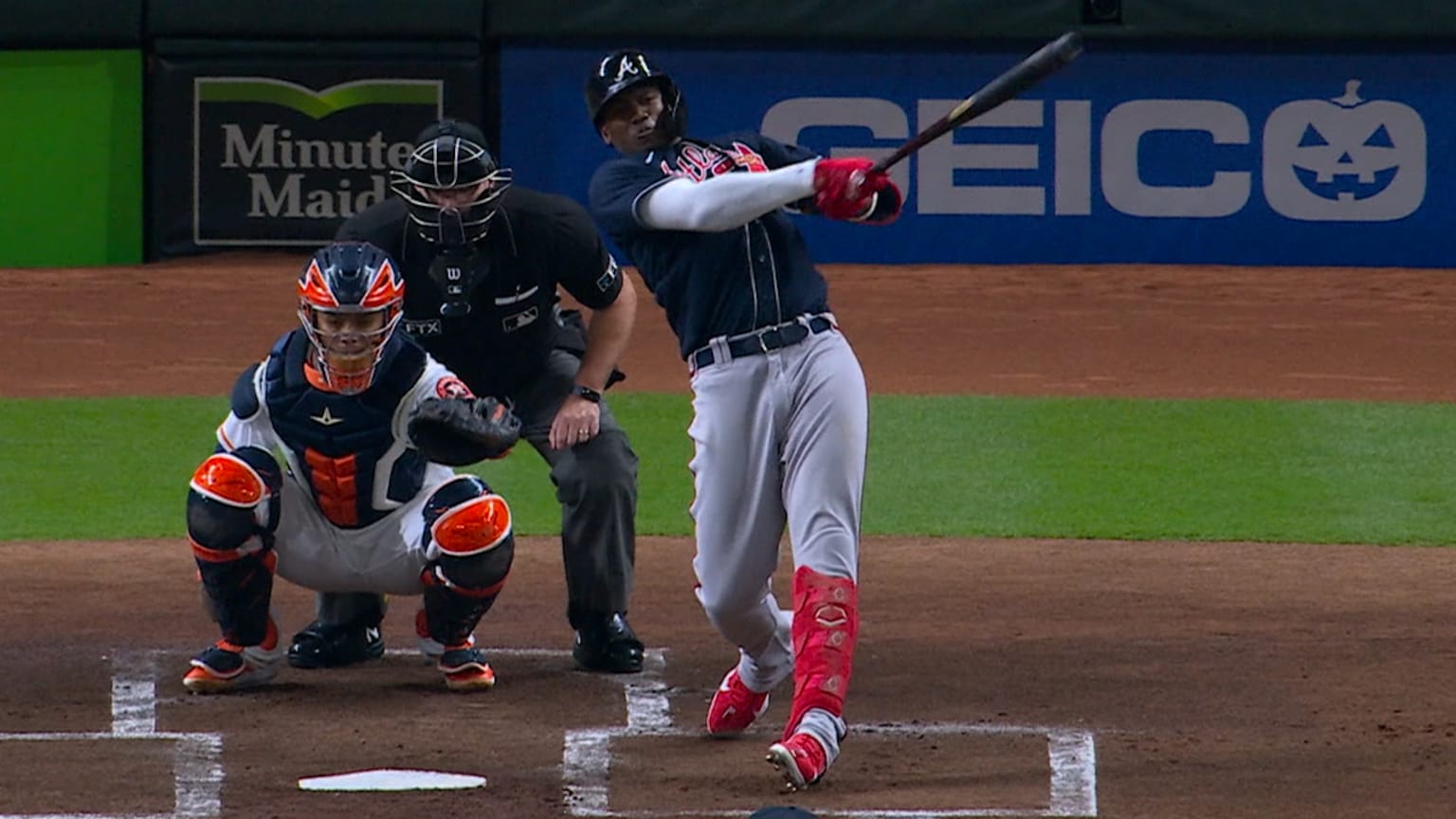 Jorge Soler makes history with his leadoff home run | 10/27/2021 | MLB.com