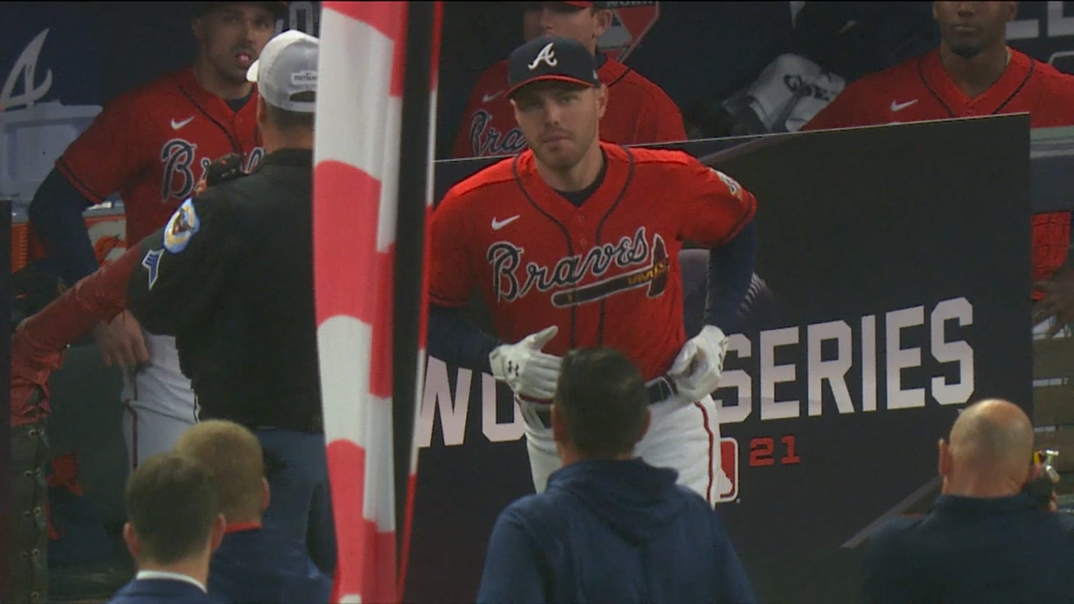 Braves get introduced in Atlanta | 10/29/2021 | Atlanta Braves