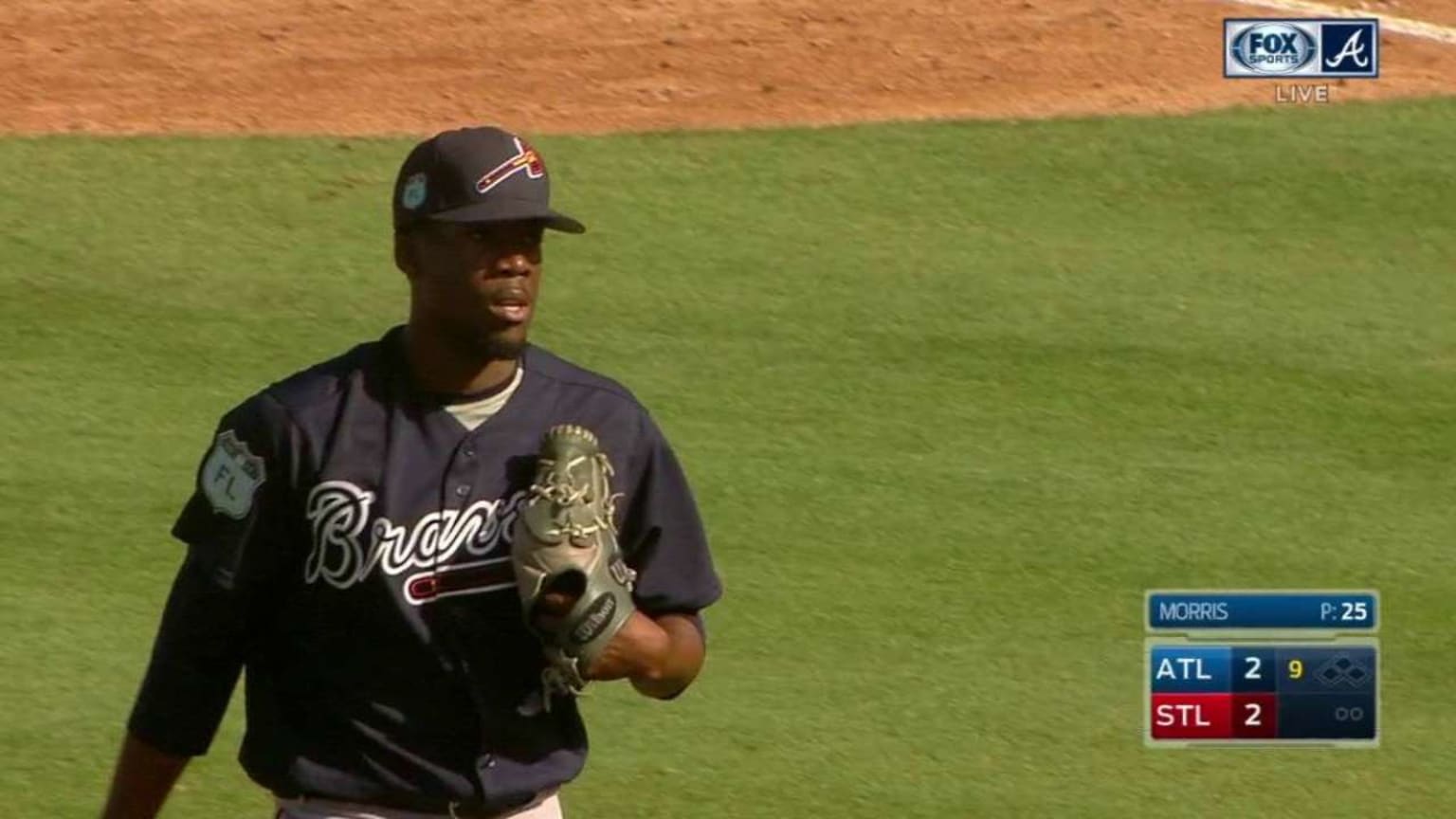 Morris retires Wisdom | 03/11/2017 | Atlanta Braves