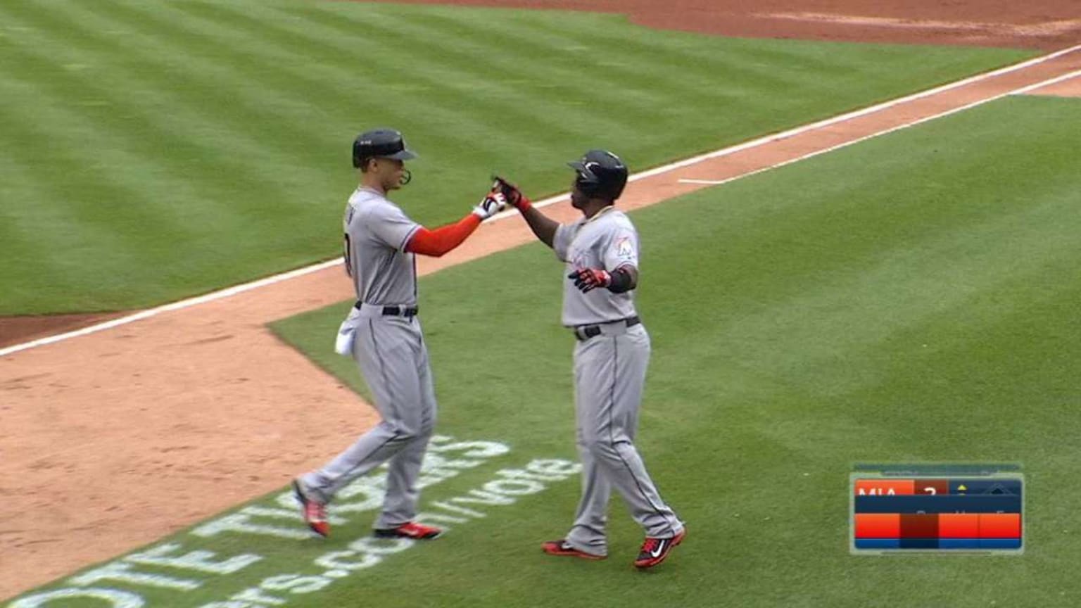 MIA@DET: Stanton lines a two-run dinger to center | 06/28/2016 | Miami ...