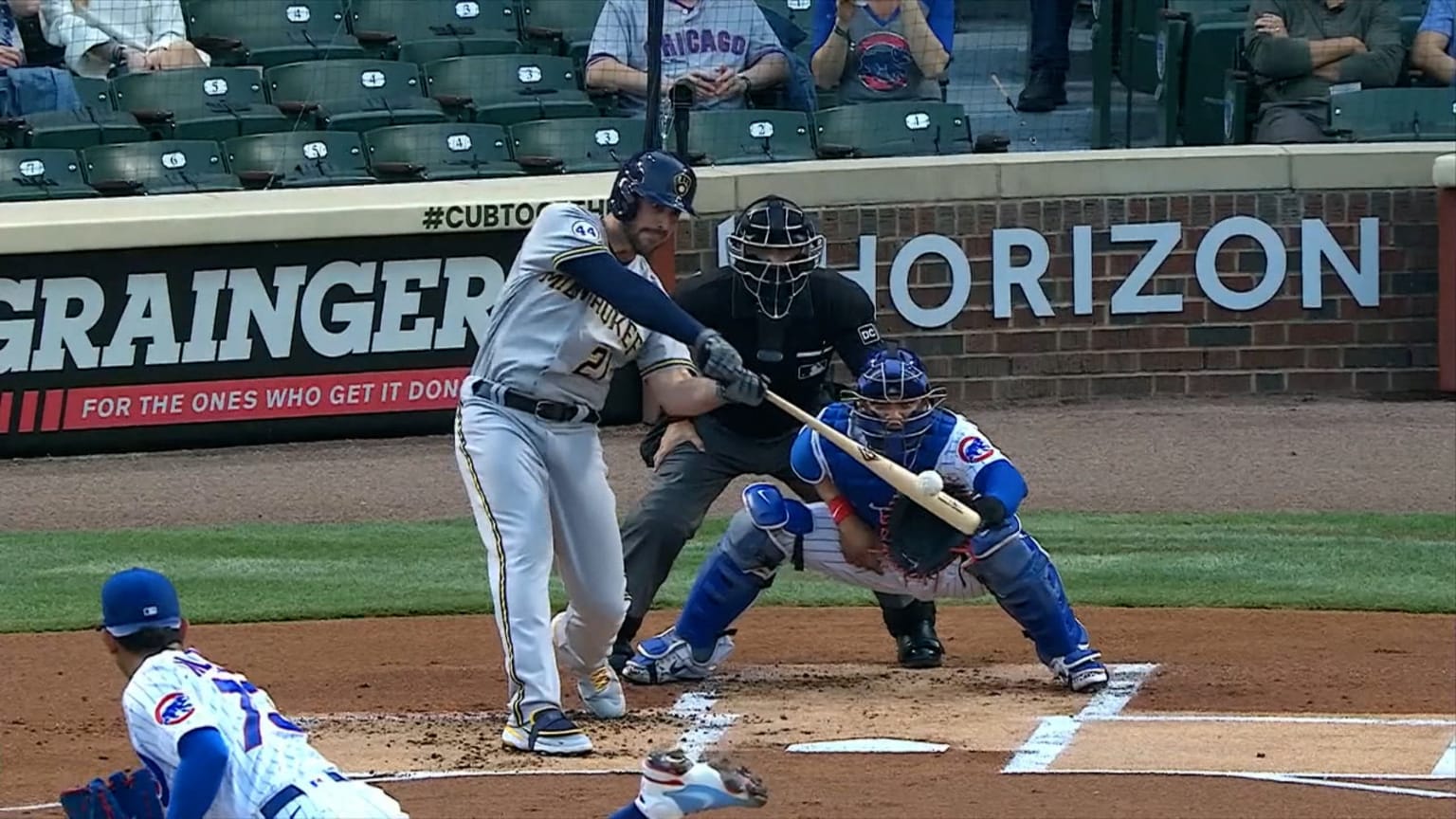 Travis Shaw abre marcador con HR de 3 carreras | 06/04/2021 | Los ...