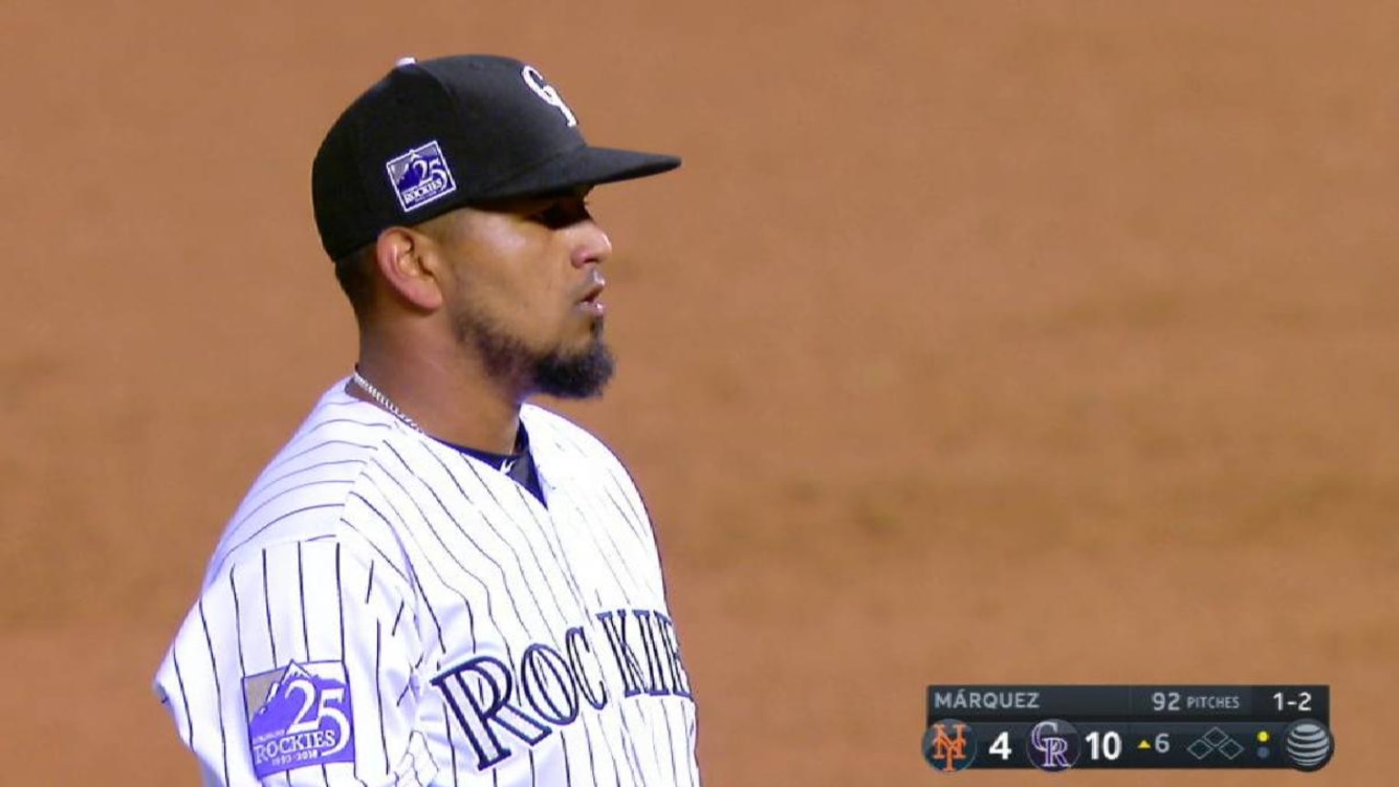 NYM@COL: Marquez fans Smith for his 4th strikeout | 06/19/2018 ...