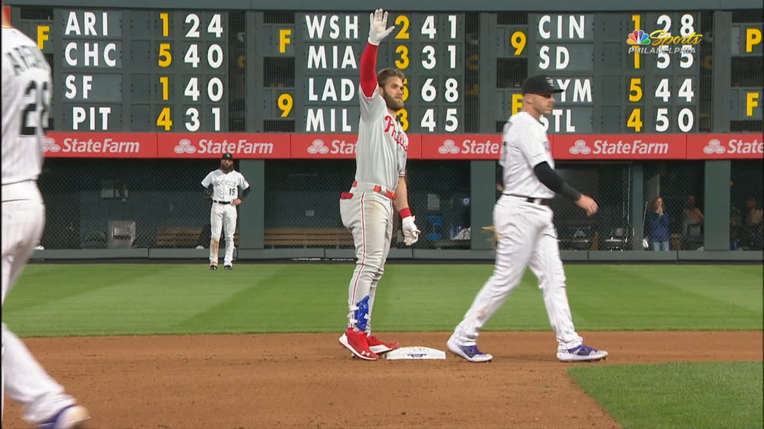 PHI@COL: Harper produces 1st 5-hit game of his career | 04/19/2019 ...