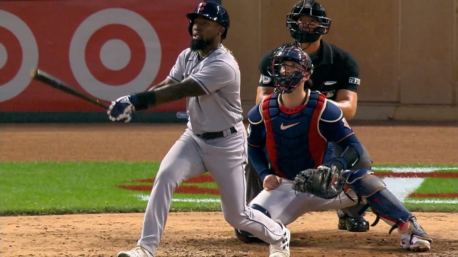 Daniel Johnson hits a two run homer to right field | 08/17/2021 ...