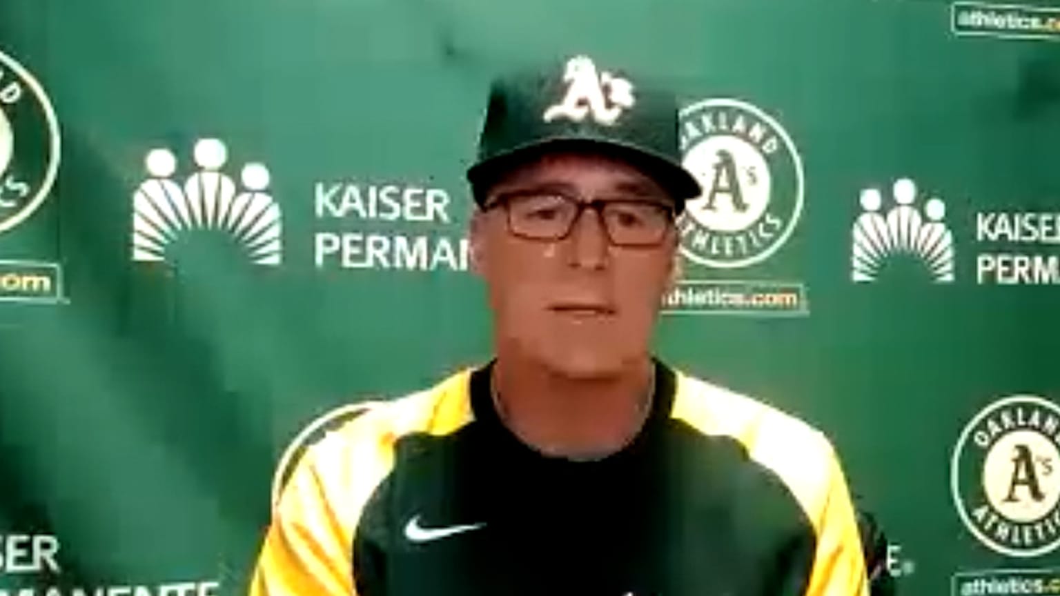 Bob Melvin on the A's struggling against Javier, loss | 04/08/2021 ...