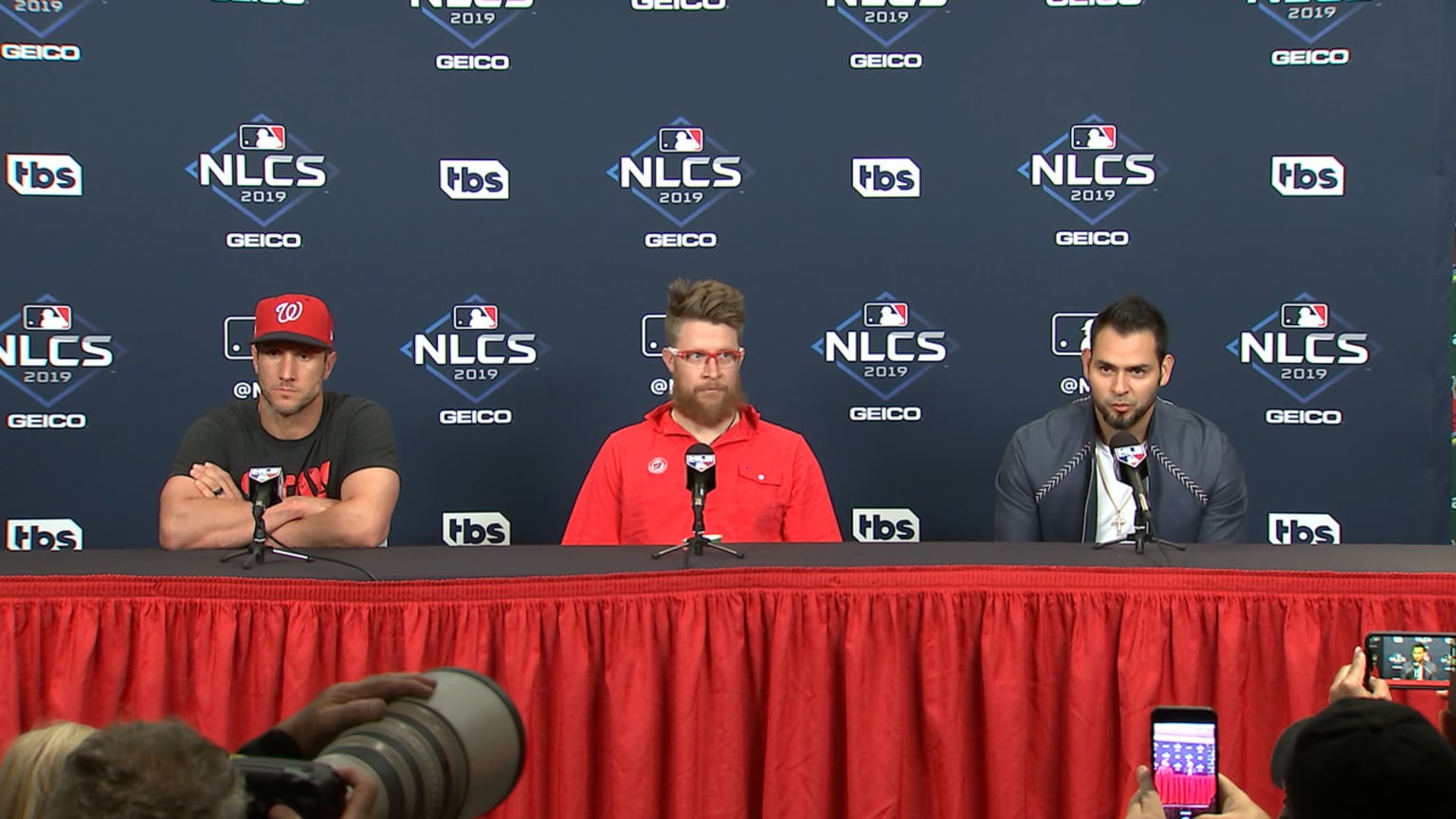 NLCS Gm1: Doolittle, Gomes and Sanchez on Nats' win | 10/11/2019 ...