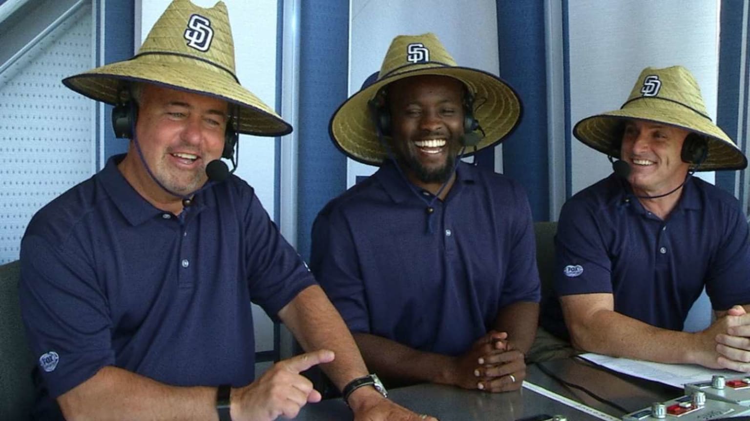 Padres booth sports beach hats | 08/29/2018 | San Diego Padres