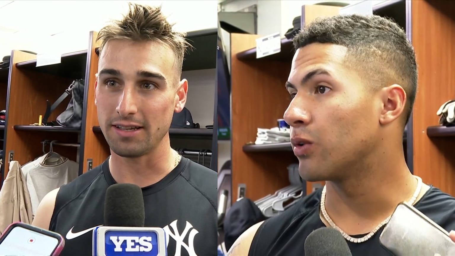 Gleyber Torres, Tim Locastro talk 10-game win streak | 05/02/2022 | New ...