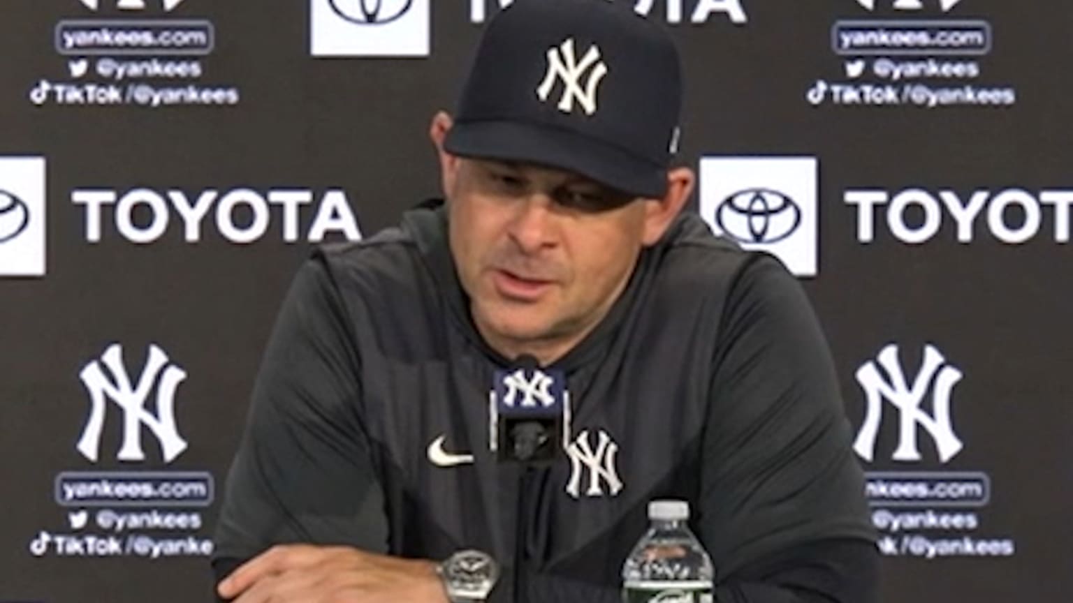 Aaron Boone breaks down Torres, Taillon in win | 05/12/2022 | New York ...