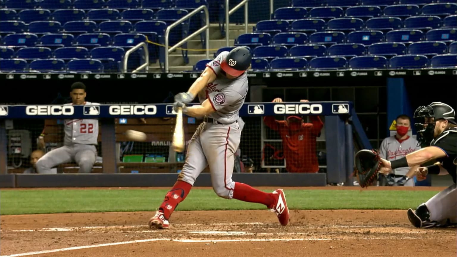 Andrew Stevenson gets Nats on board with 2-run single | 09/19/2020 ...
