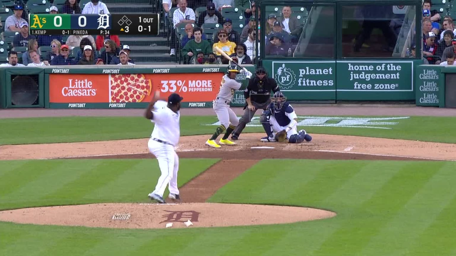 Tony Kemp ignites scoring with solo homer in the 3rd | 05/09/2022 ...