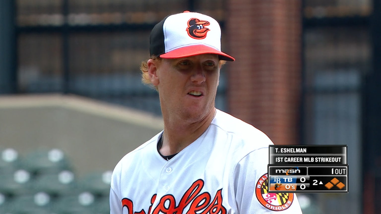 TB@BAL: Eshelman K's Adames for first MLB strikeout | 07/14/2019 ...