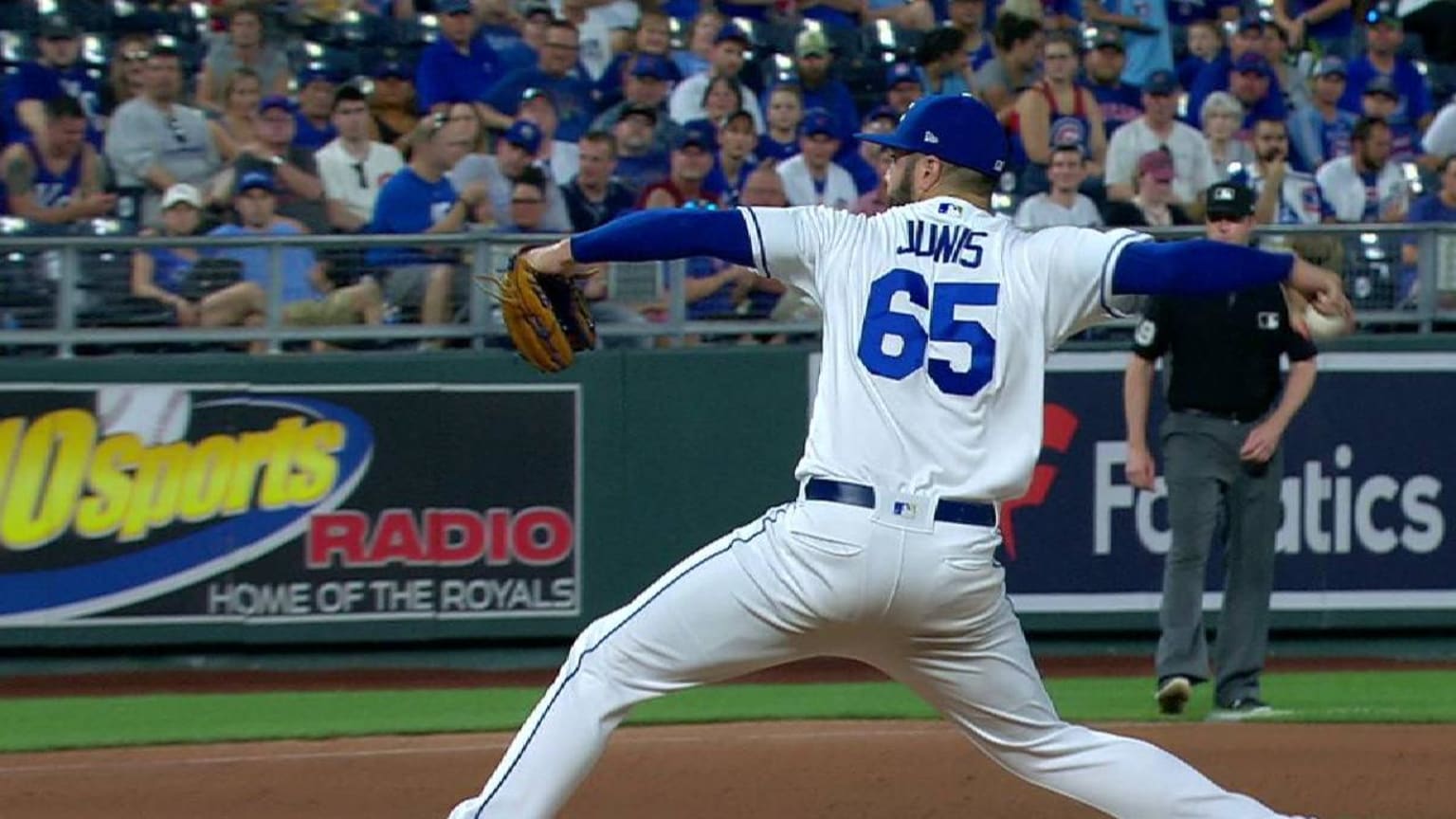 CHC@KC: Junis fans Contreras to end the 4th | 08/06/2018 | Kansas City ...