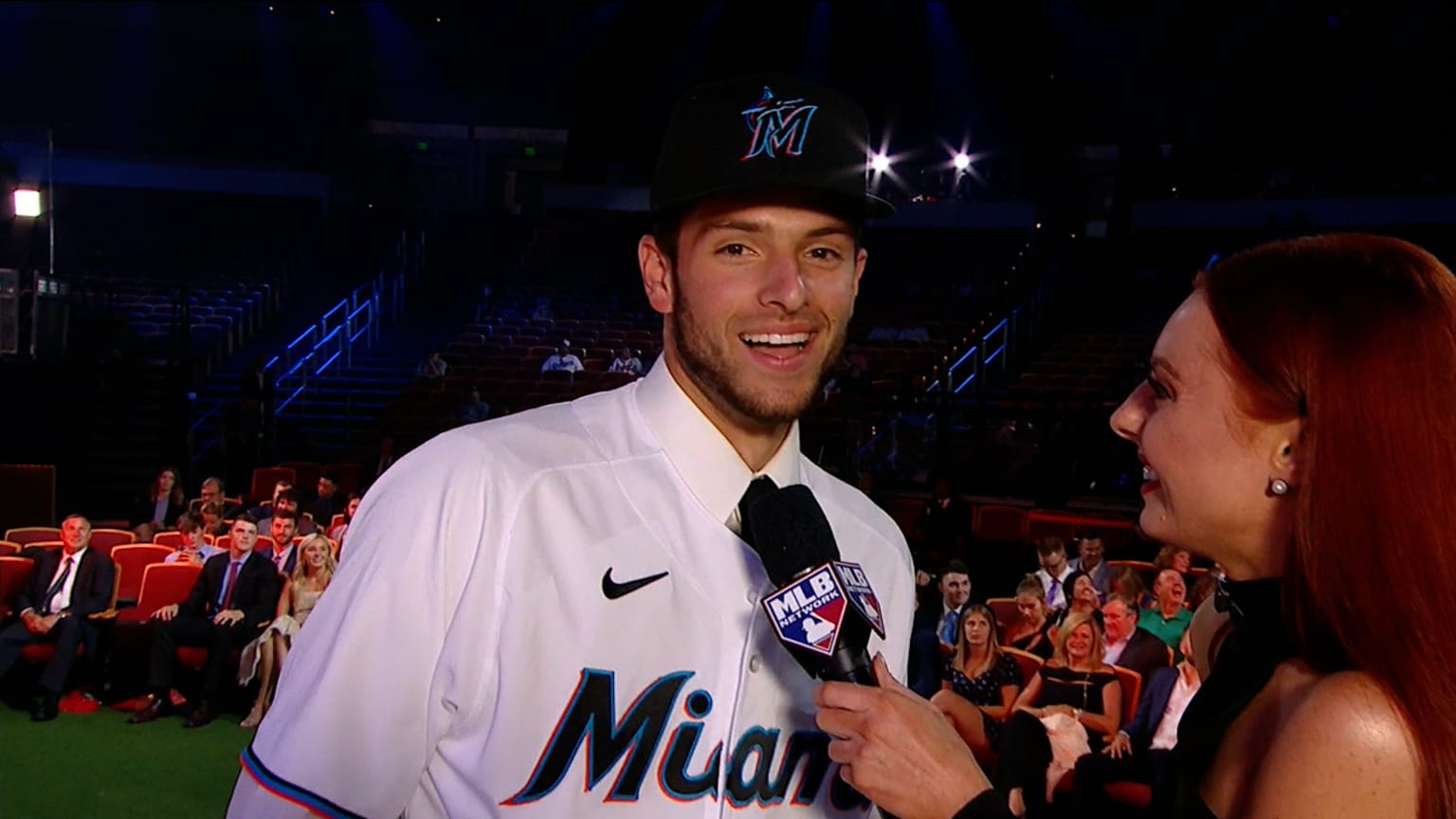 Joe Mack on being drafted with No. 31 pick by Marlins | 07/12/2021 ...